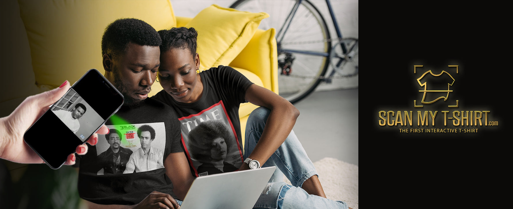 First Interactive T Shirt | Custom T Shirts - Scan My Tshirt – Scanmytshirt